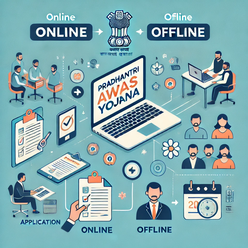 How to Apply for Pradhan Mantri Awas Yojana (PMAY) Online and Offline ...
