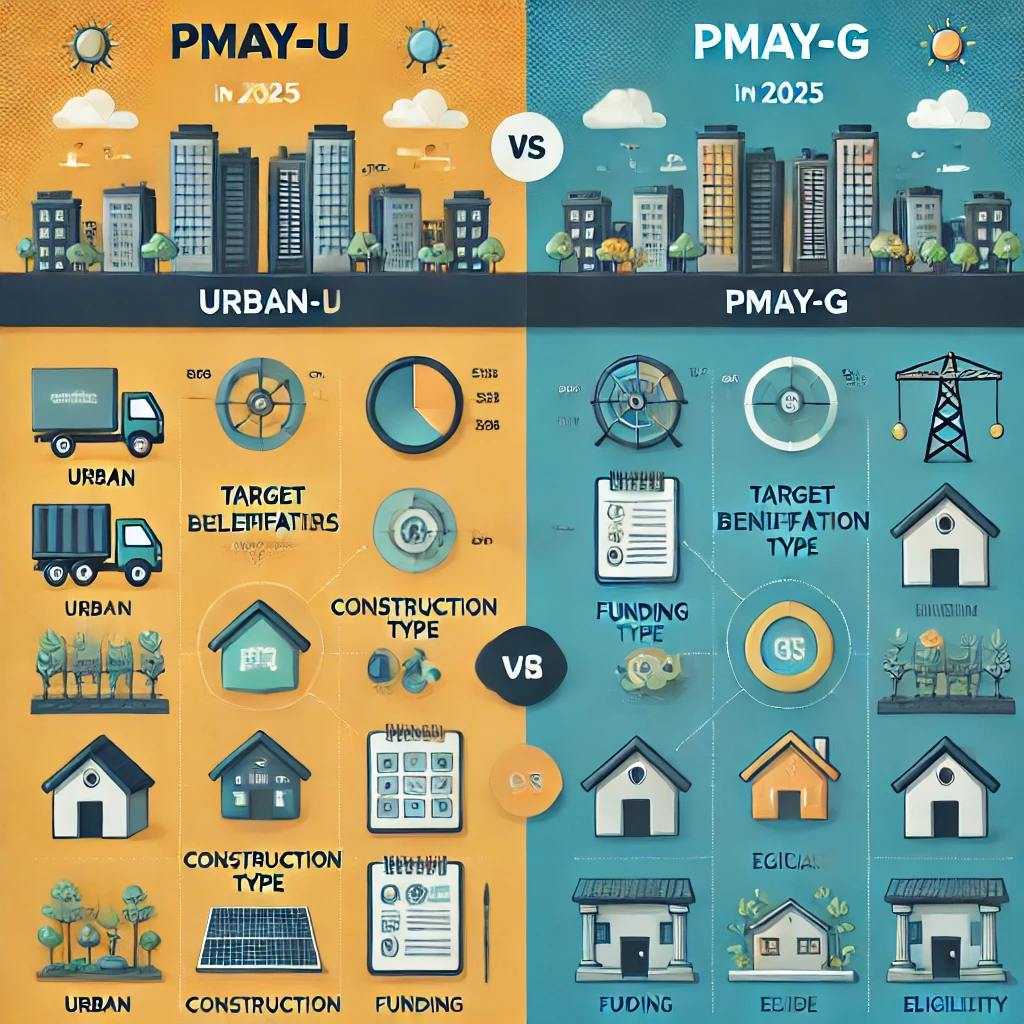 What is the Difference Between PMAY-U (Urban) and PMAY-G (Gramin) in ...